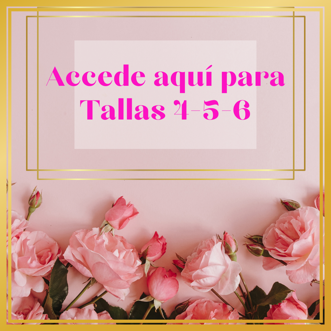 Tallas 4 y 5 – Shine & Bloom- Luxury Girls Boutique