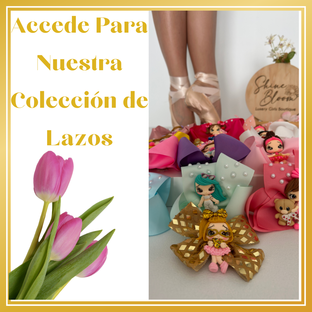 Lazos y Diademas – Shine & Bloom- Luxery Girls Boutique